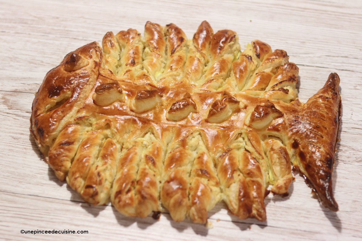Poisson d'Avril feuilleté au saumon - Une pincée de cuisine